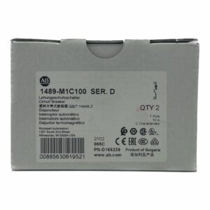 1489-M1C100 - Allen Bradley - UL489 Miniature Circuit Breaker, 1P, 10A ...