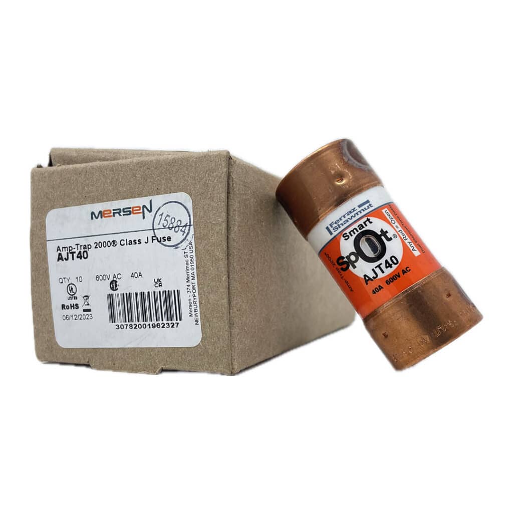 AJT40 - Mersen - Fuse Class 'J' 40 Amp 600 Volt $17.99