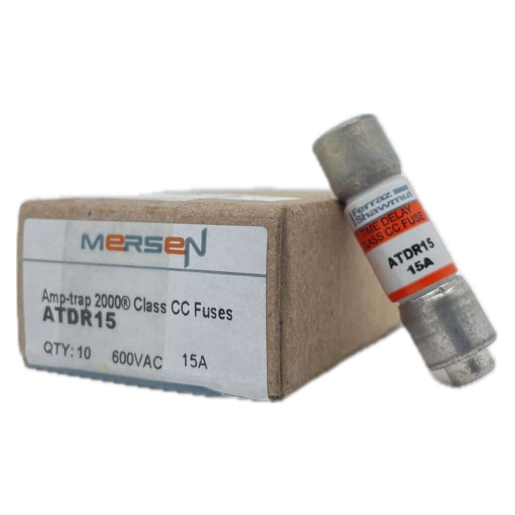 ATDR15 - Mersen - Fuse Class 'CC' 15 Amp 600 Volt $8.99 Fuse Class 'CC ...